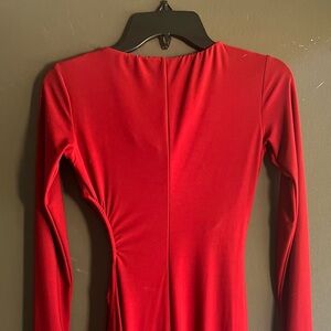 Zym | Dresses | Zym Dance Style Red Latin Ballroom Dance Dress | Poshmark
